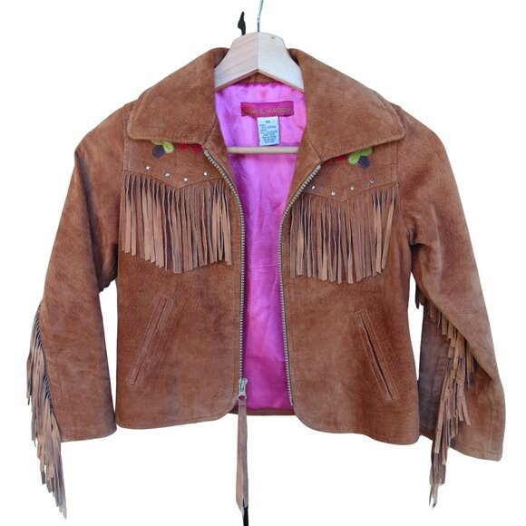 Mimi & Maggie | Jackets & Coats | Mimi Maggie Girls Leather Jacket ...